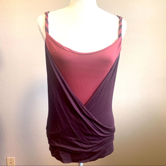 Ted Baker | Tops | Ted Baker Braided Strap Layered Tank | Poshmark